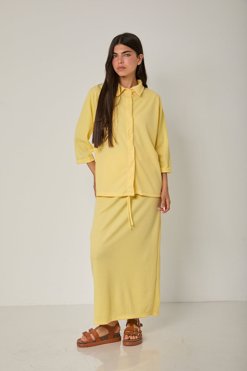 Buttoned Waffle Suit | ZOYA Modest Fashion for Women and Girls